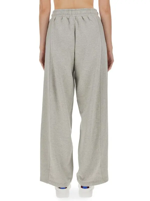 Stella McCartney Cotton Jogging Pants - Gray