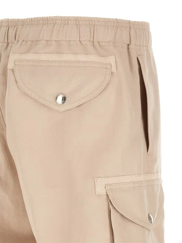 Brunello Cucinelli Cargo Bermuda Shorts - Cream