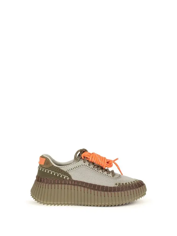 Chloé Nama Sneakers - Green