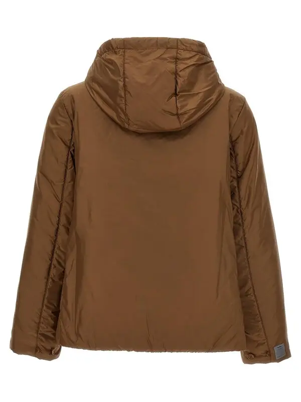 Max Mara Greenh Technical Canvas Jacket - Brown