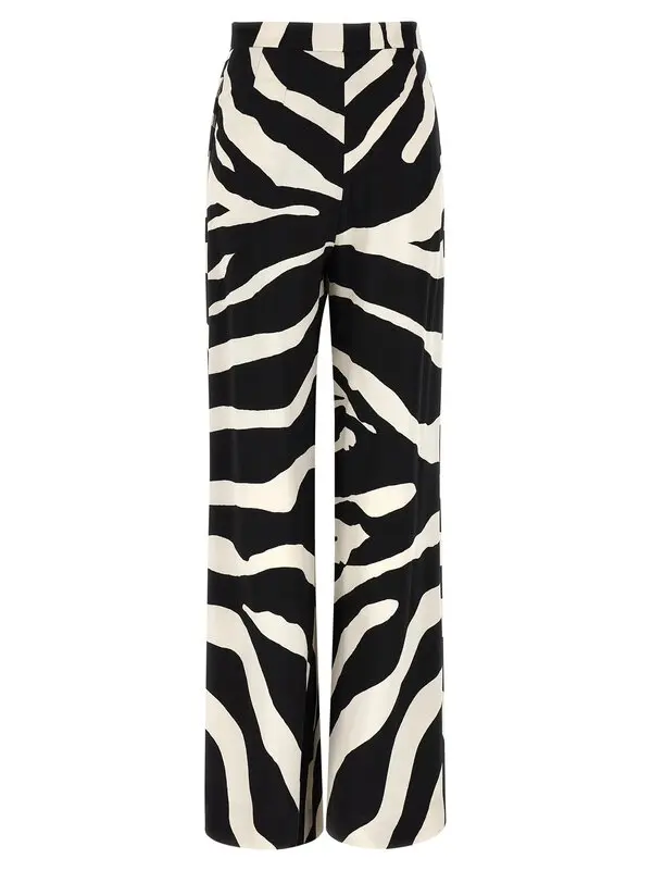 Dolce & Gabbana Zebra' Print Palazzo Pants