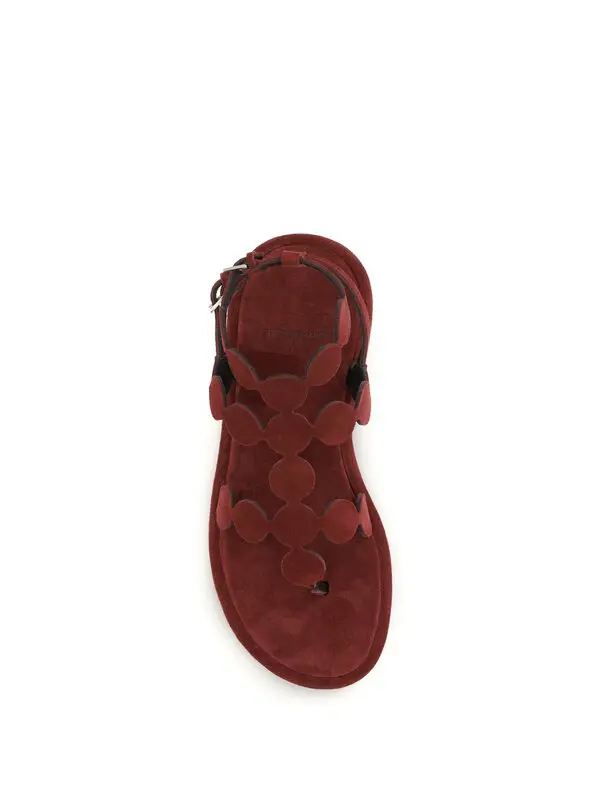 Pierre Hardy Suede Sandals