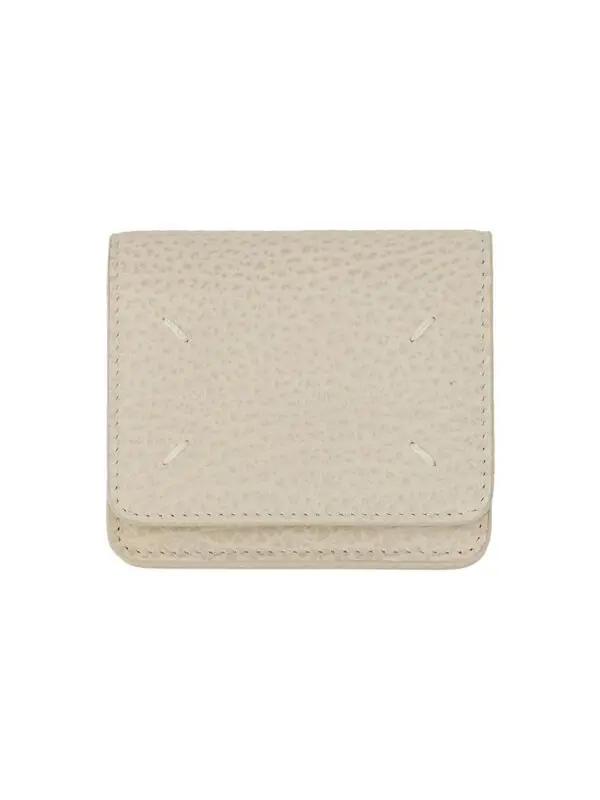 MAISON MARGIELA Wallet With Logo - Gray