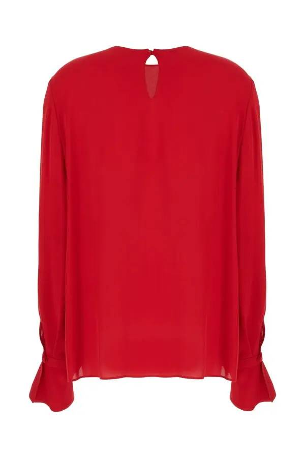 Valentino Garavani Long Sleeve Blouse