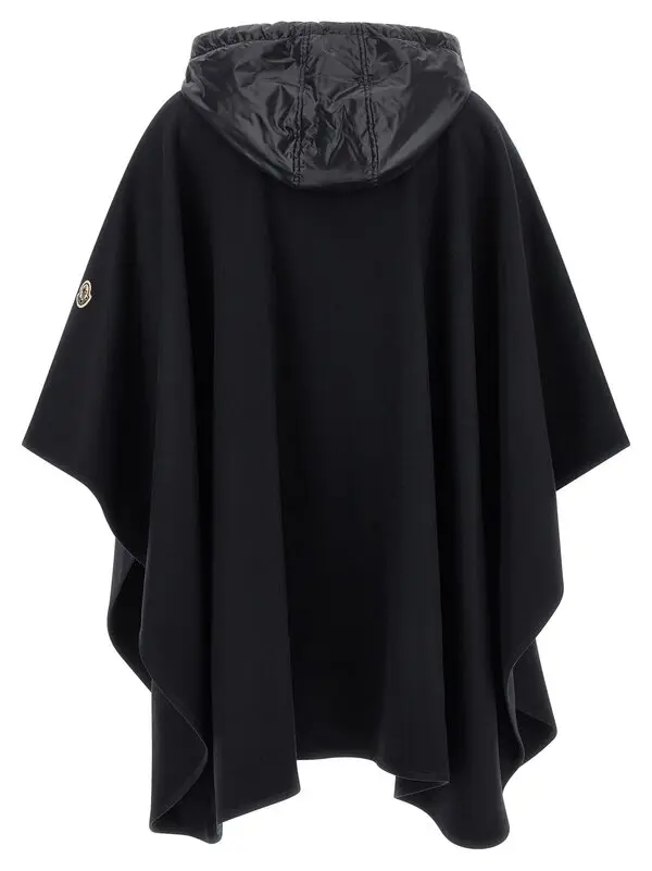 Moncler Two-material Cape