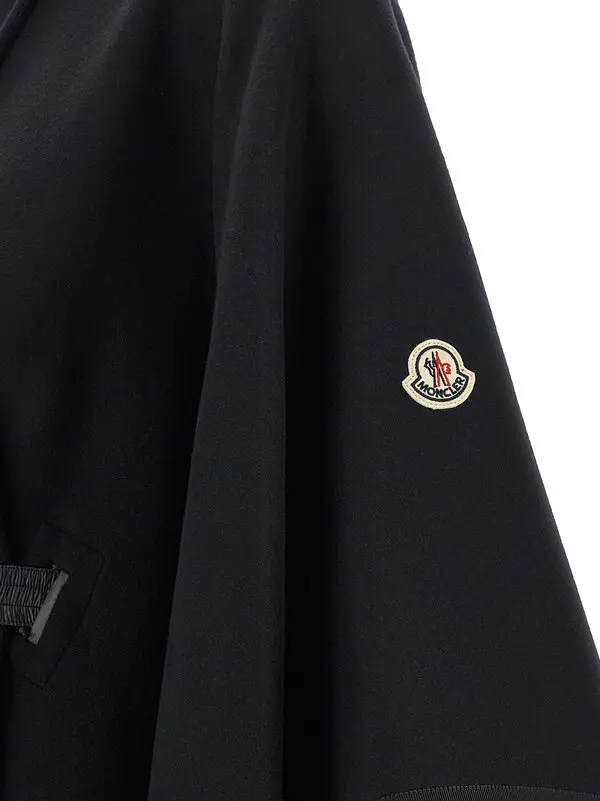 Moncler Two-material Cape