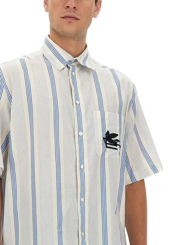 Etro Shirt With Logo - Multicolor