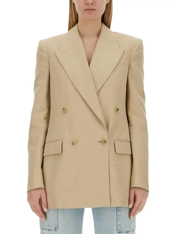 Stella McCartney Double-breasted Jacket - Cream