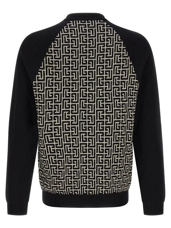 Balmain Pb Monogram Mesh