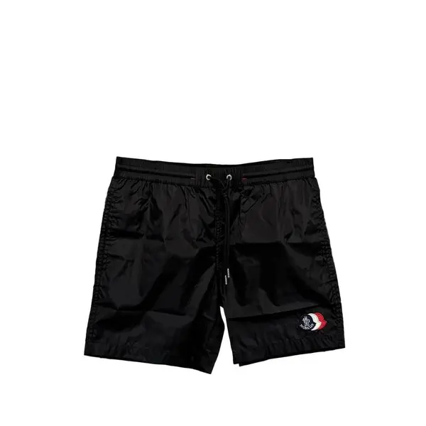 Moncler Nylon Swim Shorts - Black