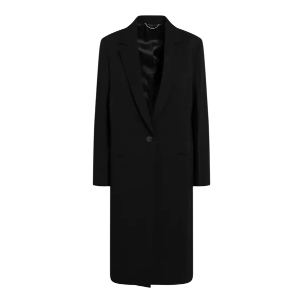 TOTEME Garderob Oversized Wool Coat - Black