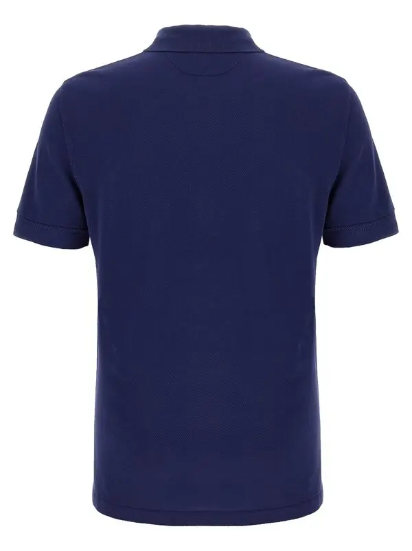 TOM FORD Piqué Polo Shirt - Blue