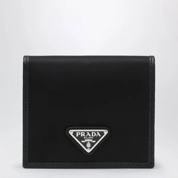 Prada Re-nylon And Saffiano Wallet