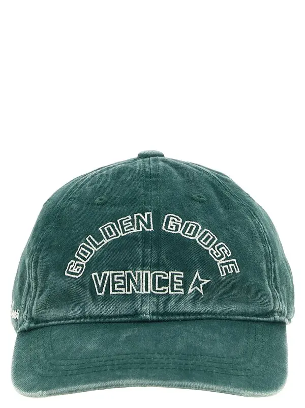 GOLDEN GOOSE Journey' Cap - Green