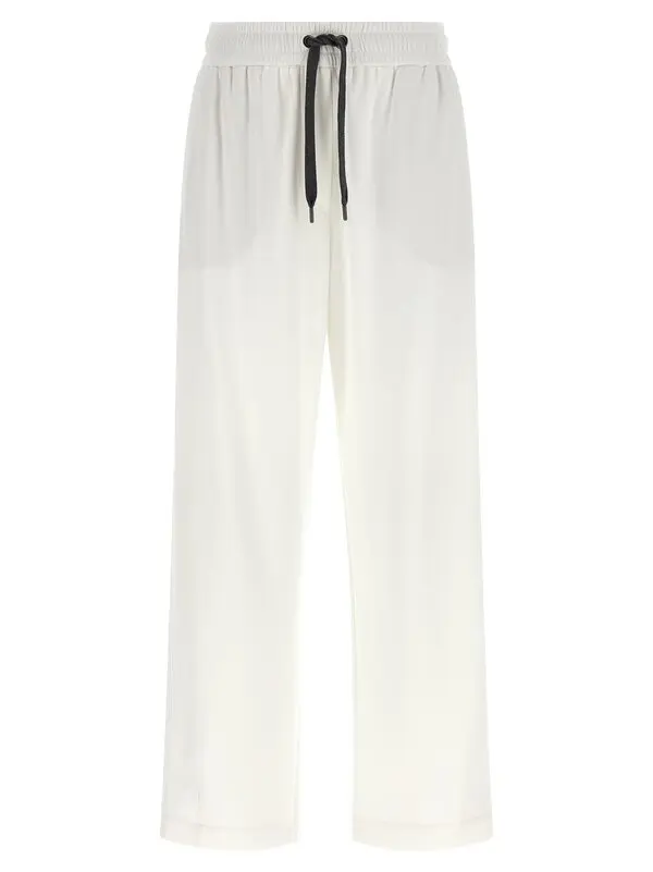 Brunello Cucinelli Track' Pants - White