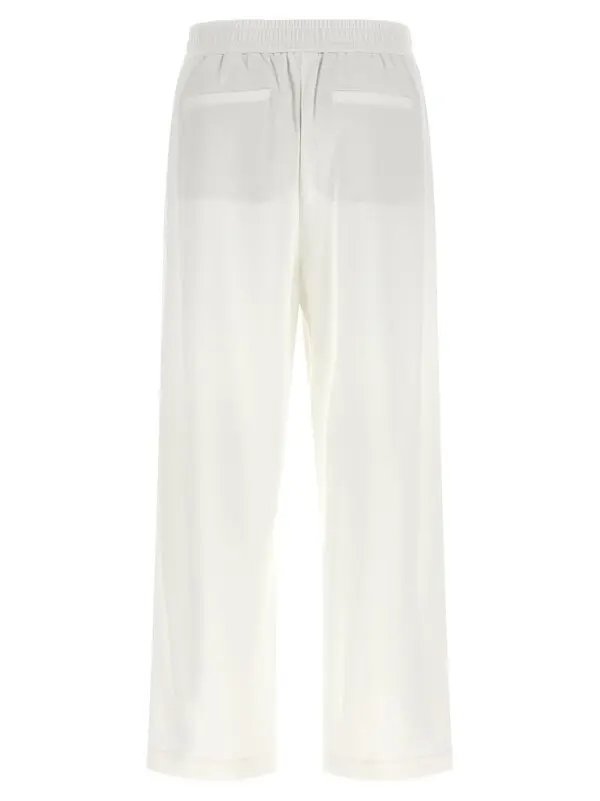 Brunello Cucinelli Wide Leg Track Trousers