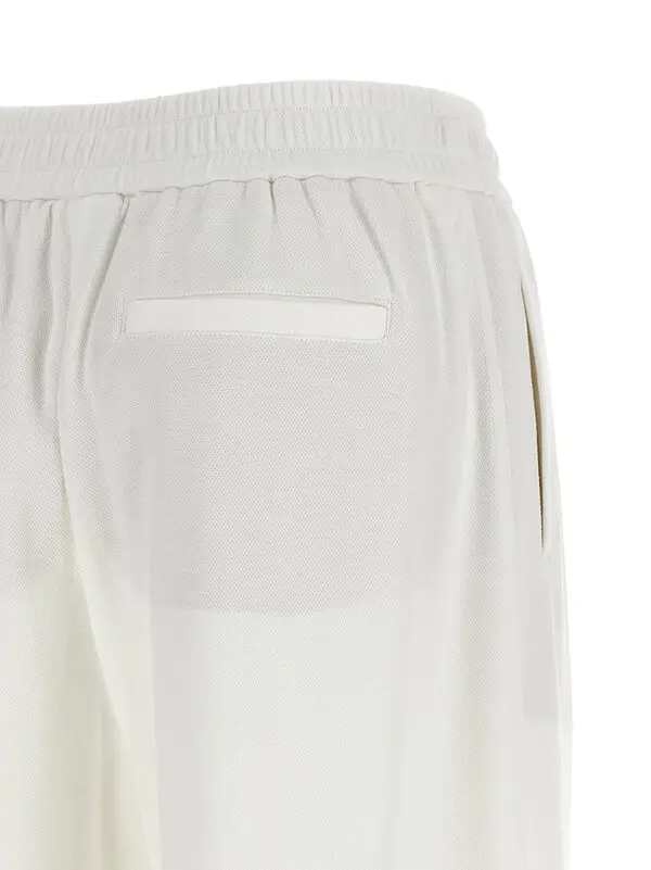 Brunello Cucinelli Wide Leg Track Trousers