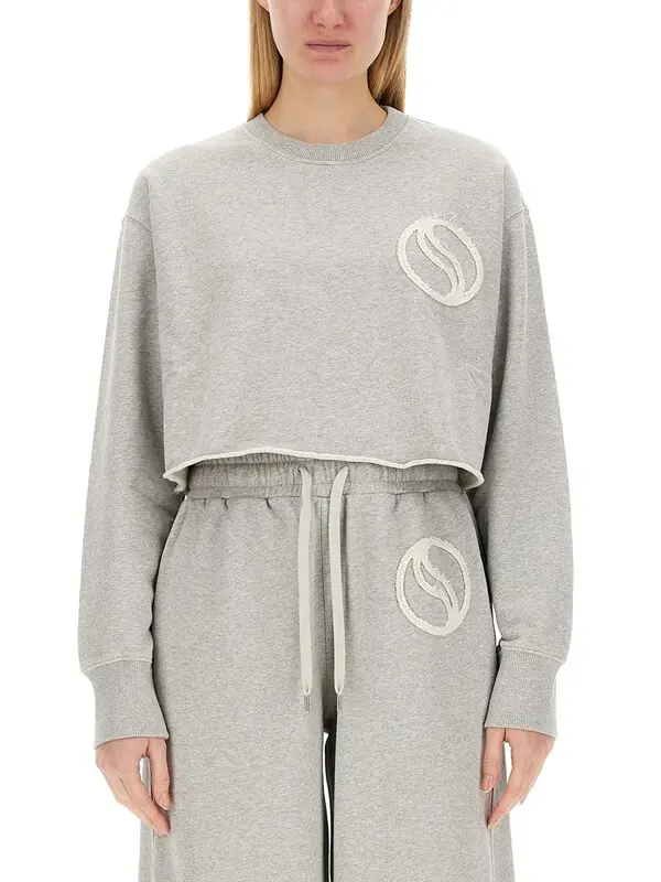 Stella McCartney Logo Sweatshirt - Gray