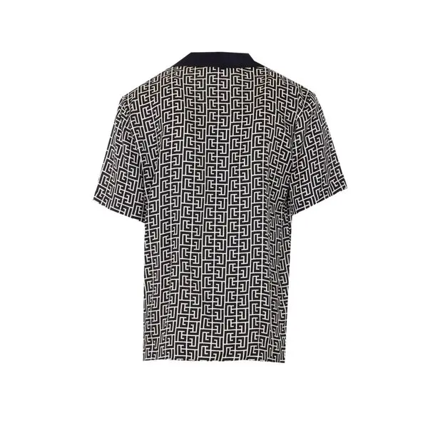 Balmain Pajama Shirt Varsity