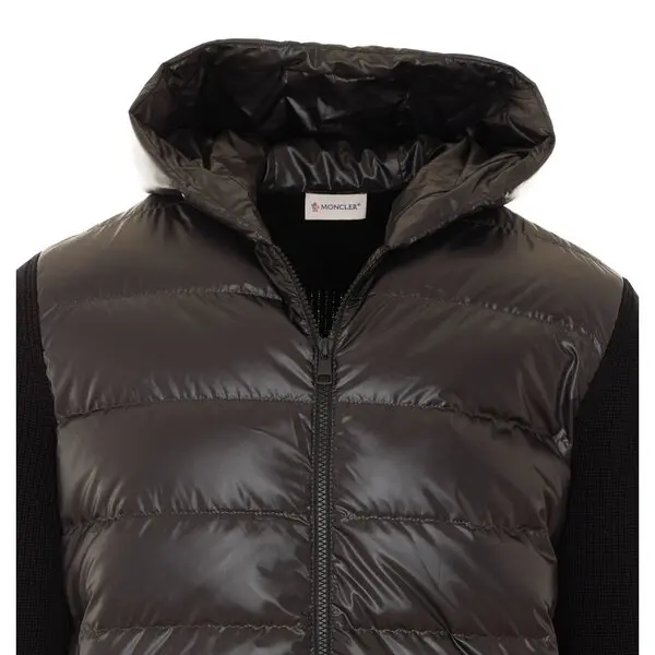 Moncler Logo Padded Cardigan