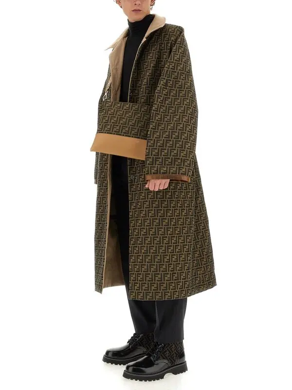 Fendi Fabric Trench Coat