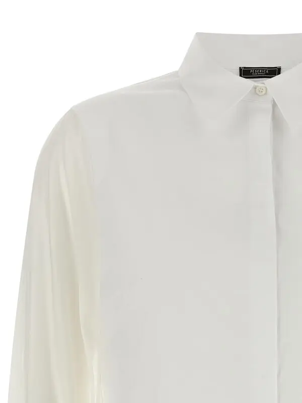 Peserico Stretch Cotton Shirt - White