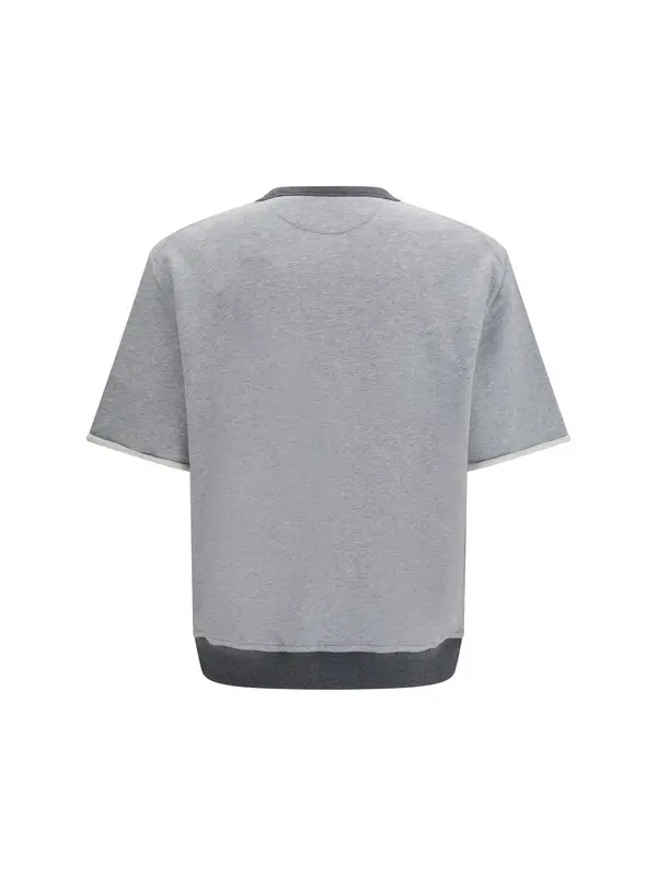 Brunello Cucinelli Melange Fabric T-shirt