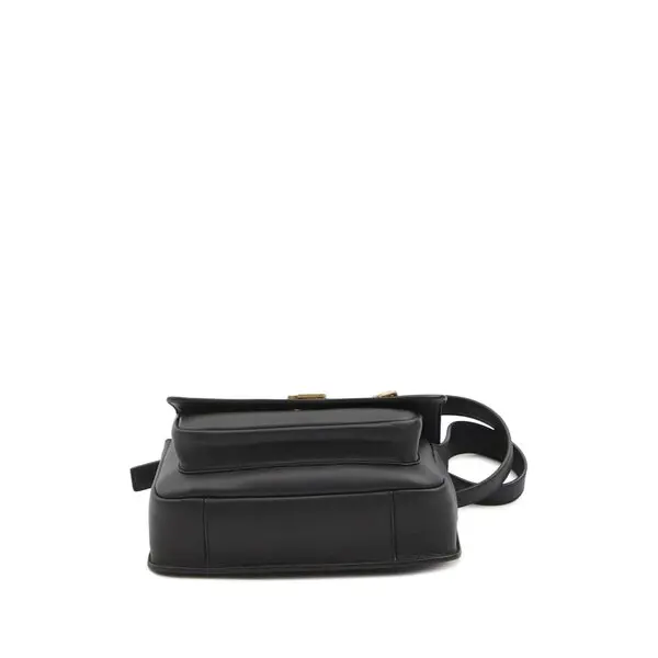 Saint Laurent Calfskin Satchel And Cross Body Bag