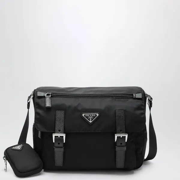 Prada Re-nylon Medium Cross-body Bag - Black