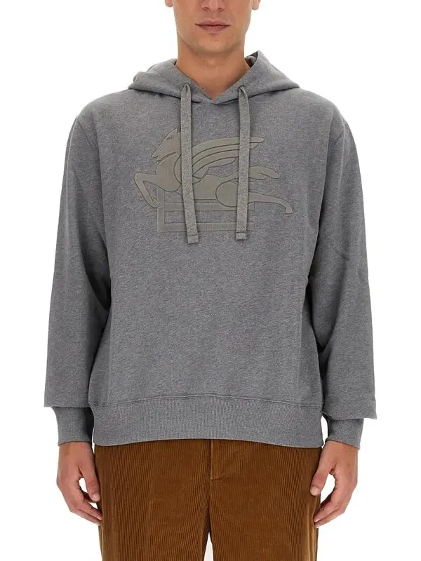 Etro Pegasus Sweatshirt - Gray