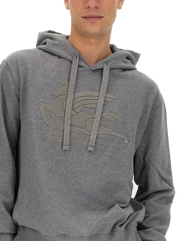 Etro Pegasus Sweatshirt - Gray