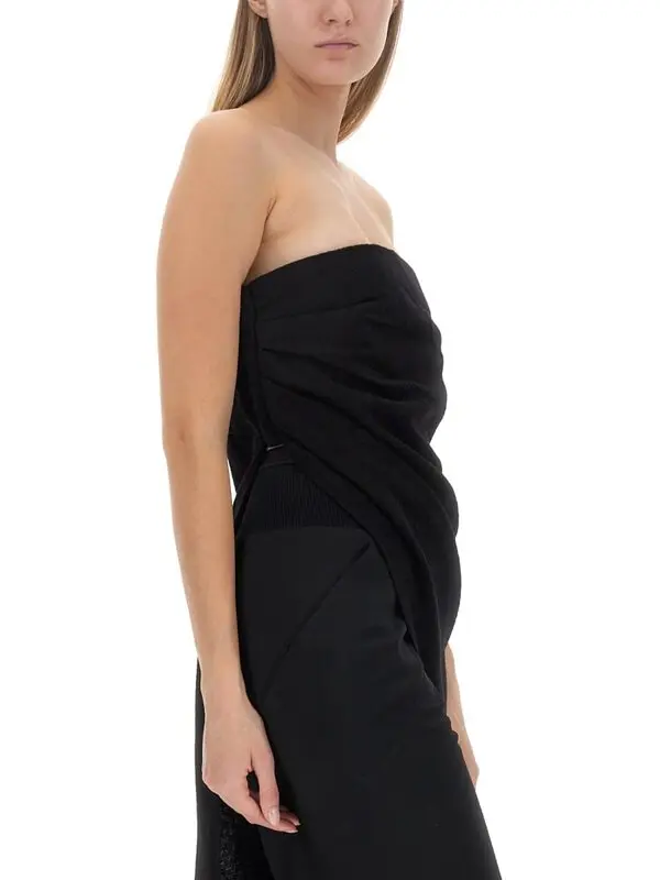 Rick Owens Asymmetrical Long Top