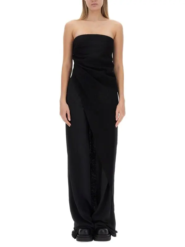 Rick Owens Asymmetrical Long Top