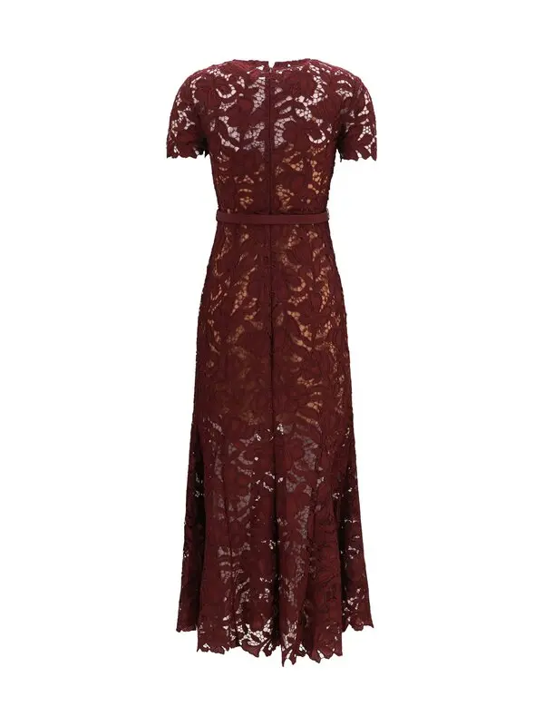 SELF-PORTRAIT Midi Lace Dress