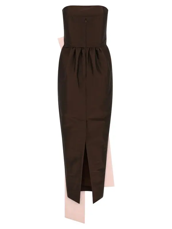 Bernadette Lina Taffeta Maxi Dress