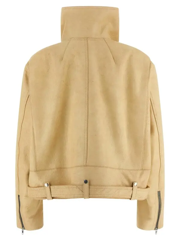 Rick Owens Biker Jumbo Stooges' Jacket