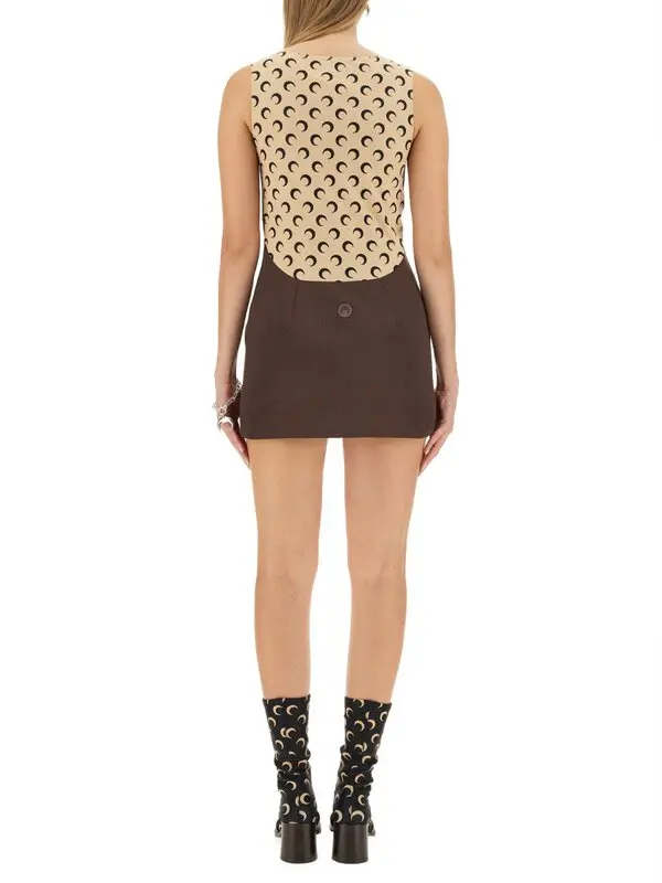 MARINE SERRE Mini Dress