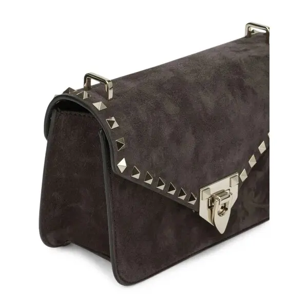 Valentino Garavani Rockstud Crossbody Bag - Brown