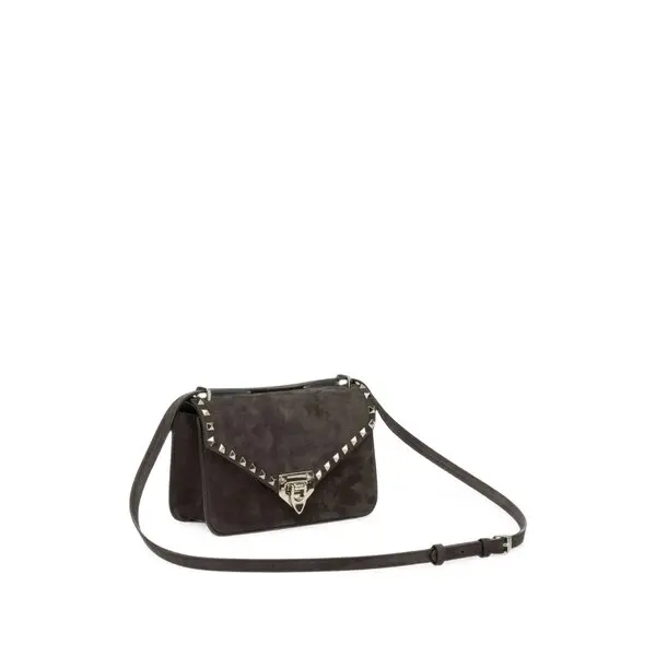 Valentino Garavani Rockstud Crossbody Bag - Brown