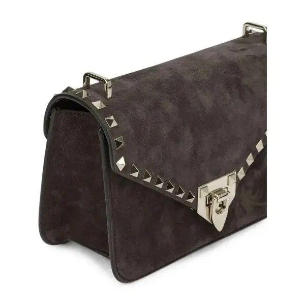 Valentino Garavani Rockstud Crossbody Bag - Brown