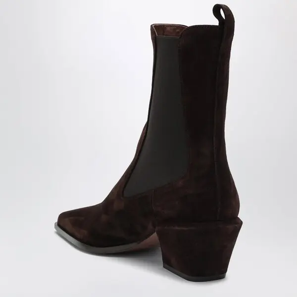 Paris Texas Suede Bettina Boots - Brown