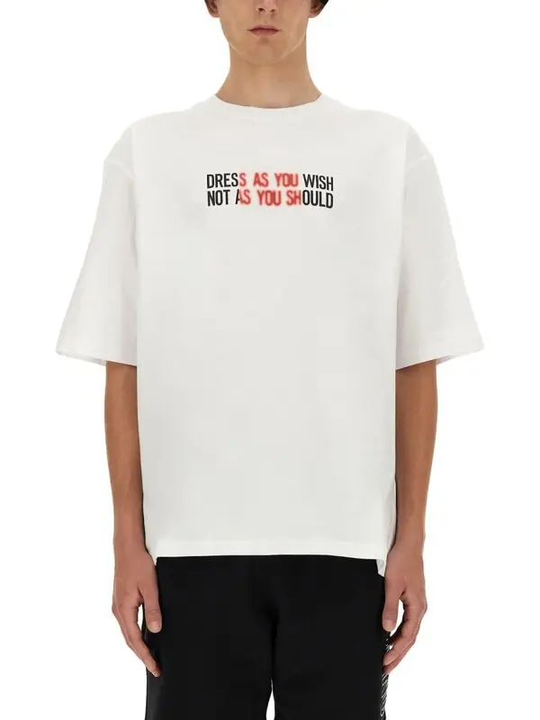 Moschino T-shirt With Logo - White