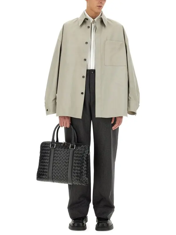 Bottega Veneta Cotton Twill Over Shirt