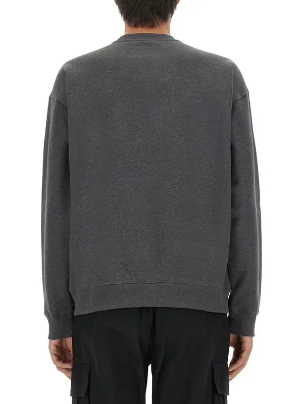 Versace Cotton Sweatshirt - Gray