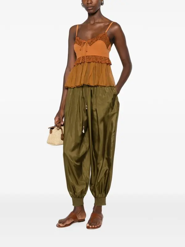 Chloé Silk Laced Top