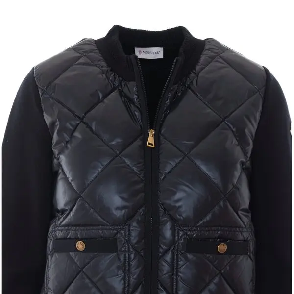 Moncler Logo Padded Cardigan