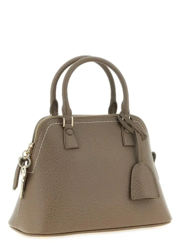 MAISON MARGIELA 5ac Classique' Mini Shoulder Bag - Gray