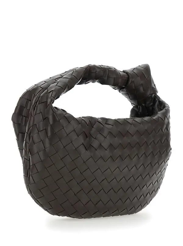 Bottega Veneta Jodie Small Leather Shoulder Bag - Brown