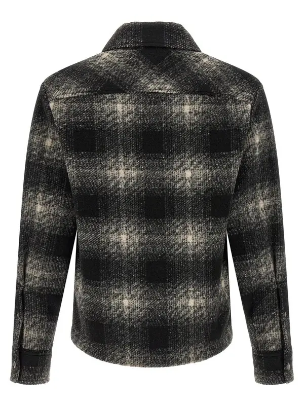 Moncler Zip Overshirt - Gray