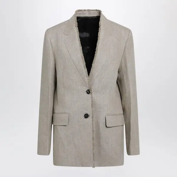 TOTEME Linen Blazer - Cream